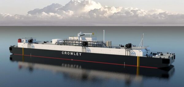 Crowley Takes Delivery Of America's Largest LNG Bunker Barge ...